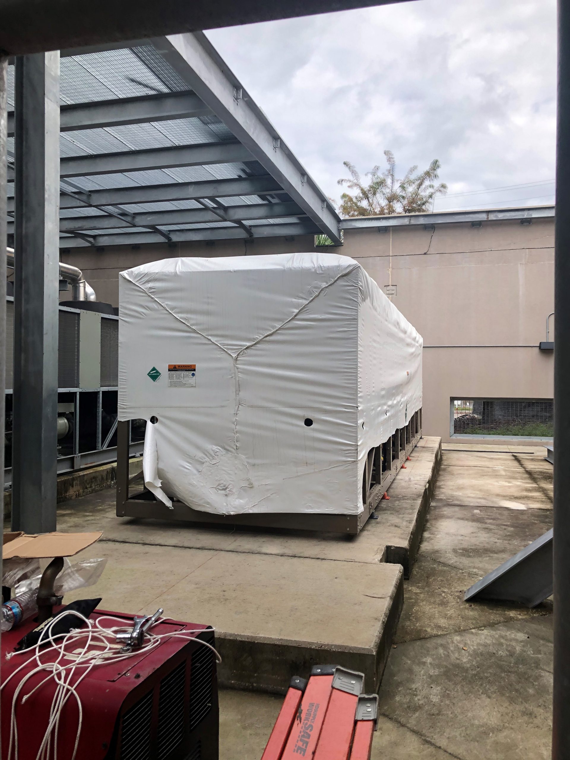 New chiller installed at Data Center – Research Computing